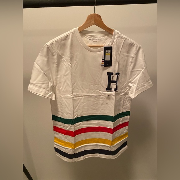 Tommy Hilfiger | Shirts | Hbc X Tommy Hilfiger Multistripe Tee | Poshmark